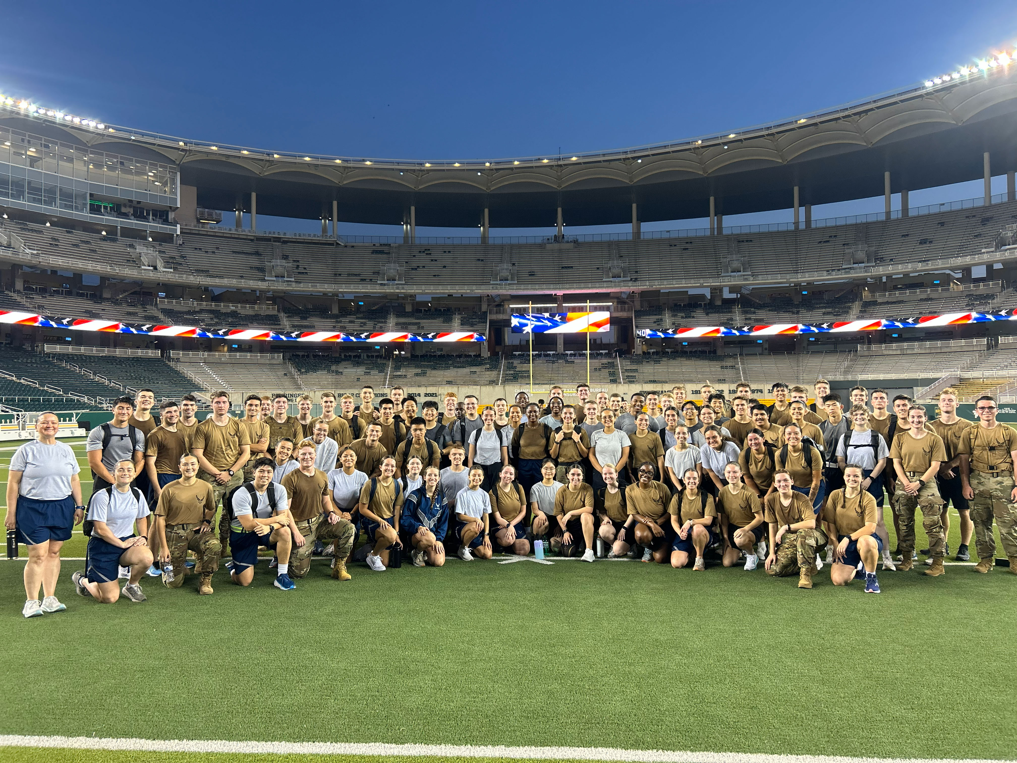 Our Cadets in Action | Air Force & Space Force ROTC | Baylor University